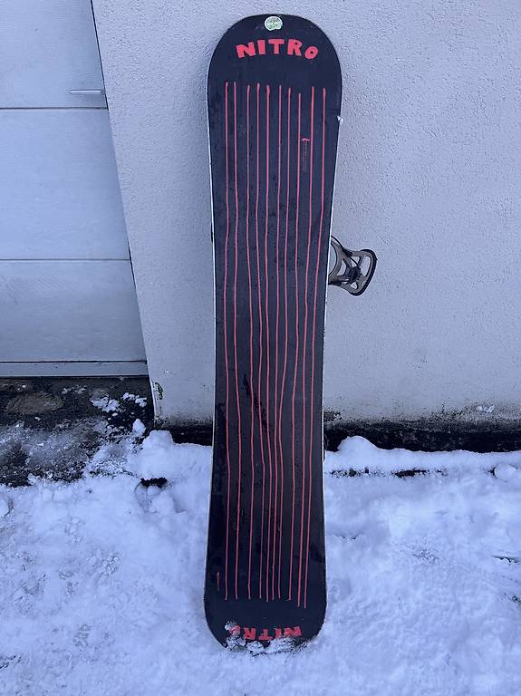 Nitro T1 Snowboard 158W mit Bindung und Boots im Kanton Thurgau - tutti.ch