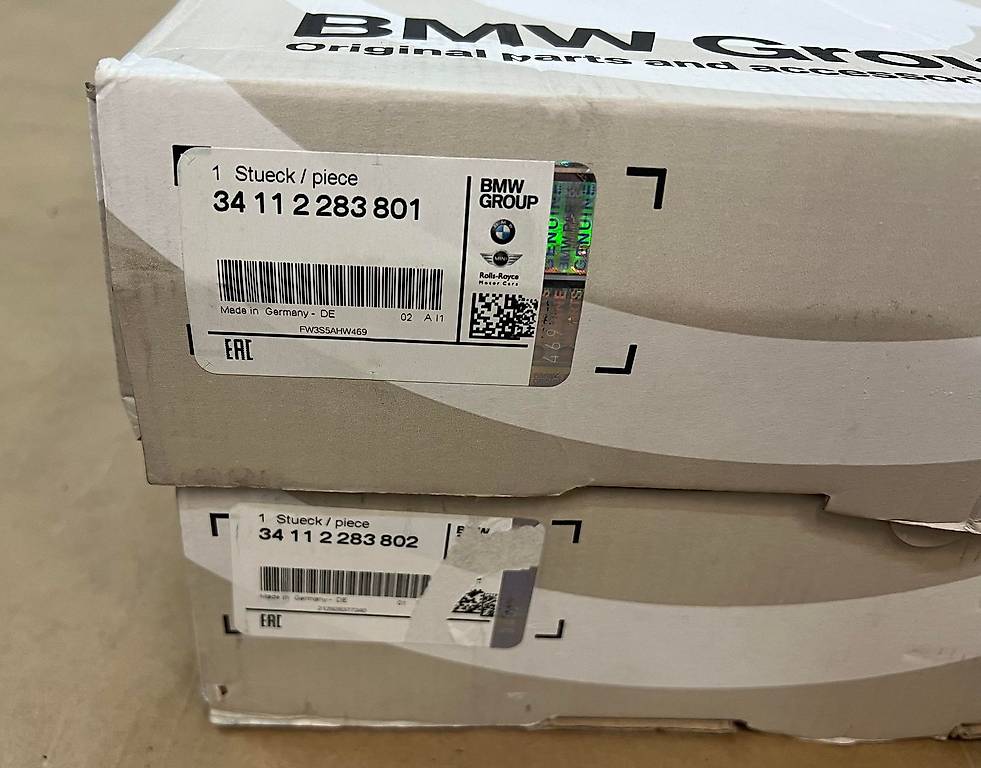 Original BMW M3 E90 E92 E93 1er M E82 Bremsscheiben vorne im Kanton ...