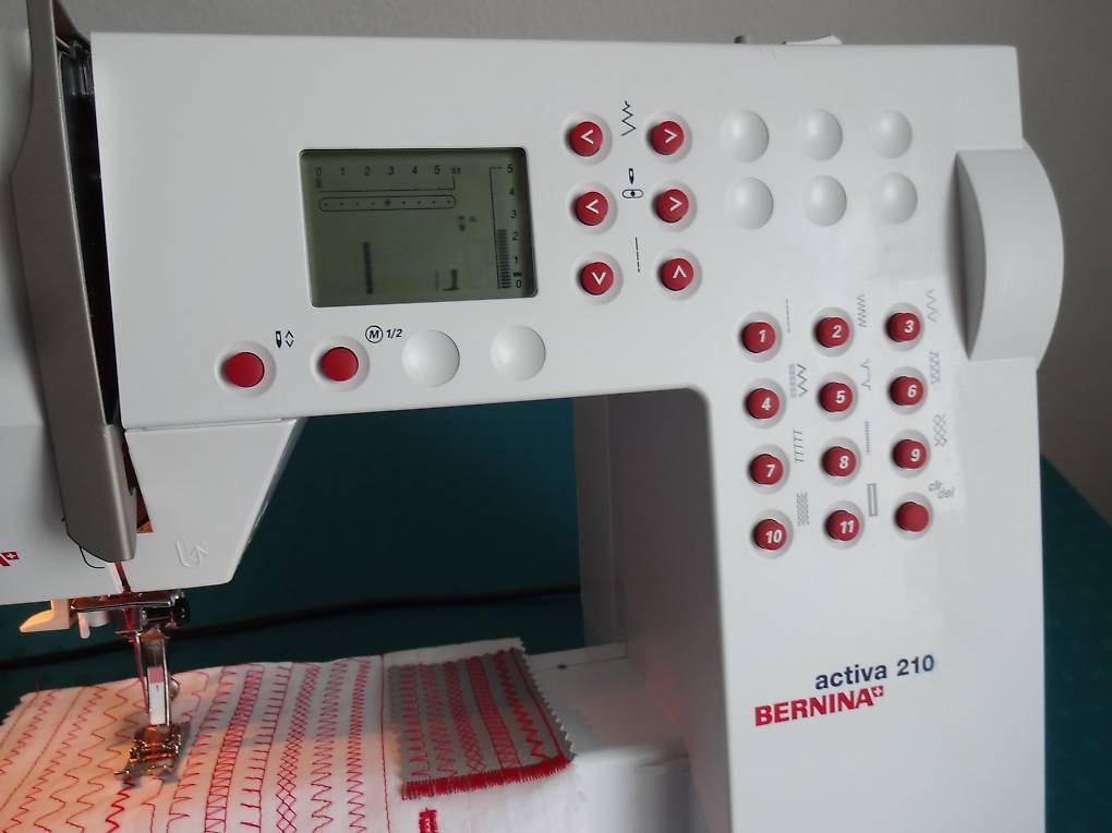 * BERNINA activa 210 * Revidiert mit 4 - Monate Garantie im Kanton ...