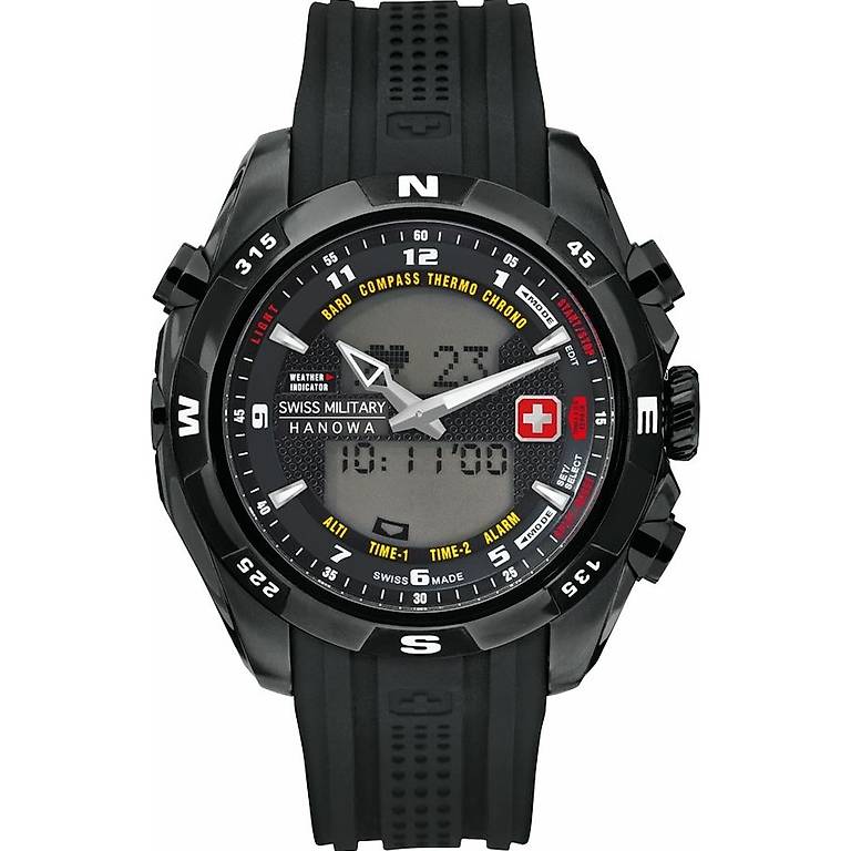 Swiss Military Highlander Analog-Digital Multifunktionsuhr im Kanton St ...