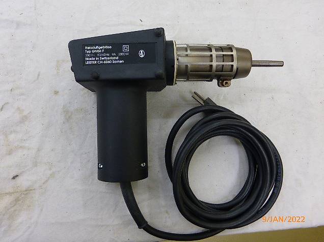 Pistolet à air chaud LEISTER 0 à 600 degrés im Kanton Genf - tutti.ch