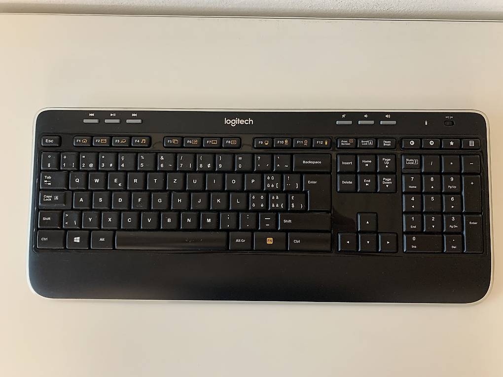 Tastatur Kabellos Logitech K520, mit Empfänger im Kanton Zürich - tutti.ch