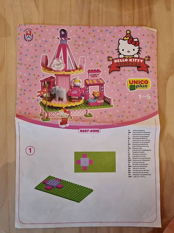 Hello Kitty Funpark Unico plus ähnlich wie Lego Duplo im Kanton Bern ...