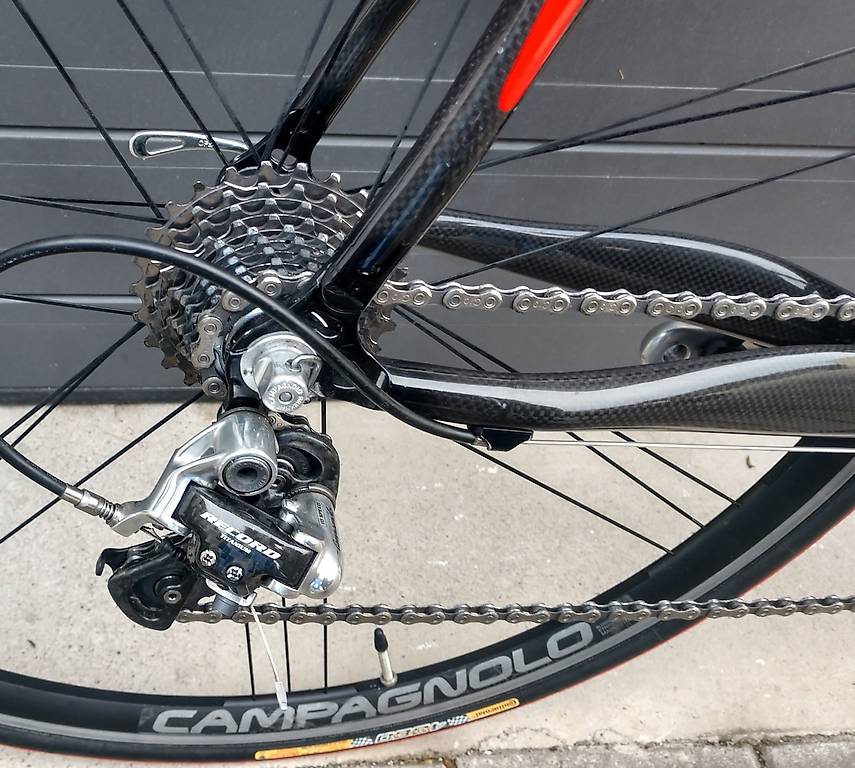 De Rosa Tango Carbon Rennvelo XL 58 Campagnolo Record 3x10 im Kanton ...