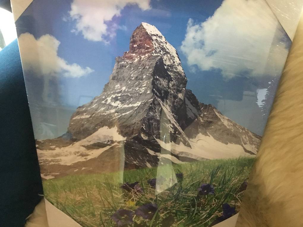 42 x 30 cm Bild aus Zermatt mit Matterhorn im Kanton Wallis - tutti.ch