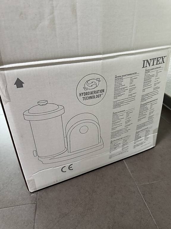 Intex Kartuschenfilterpumpe Krystal Clear C1500 NEU POOL im Kanton ...