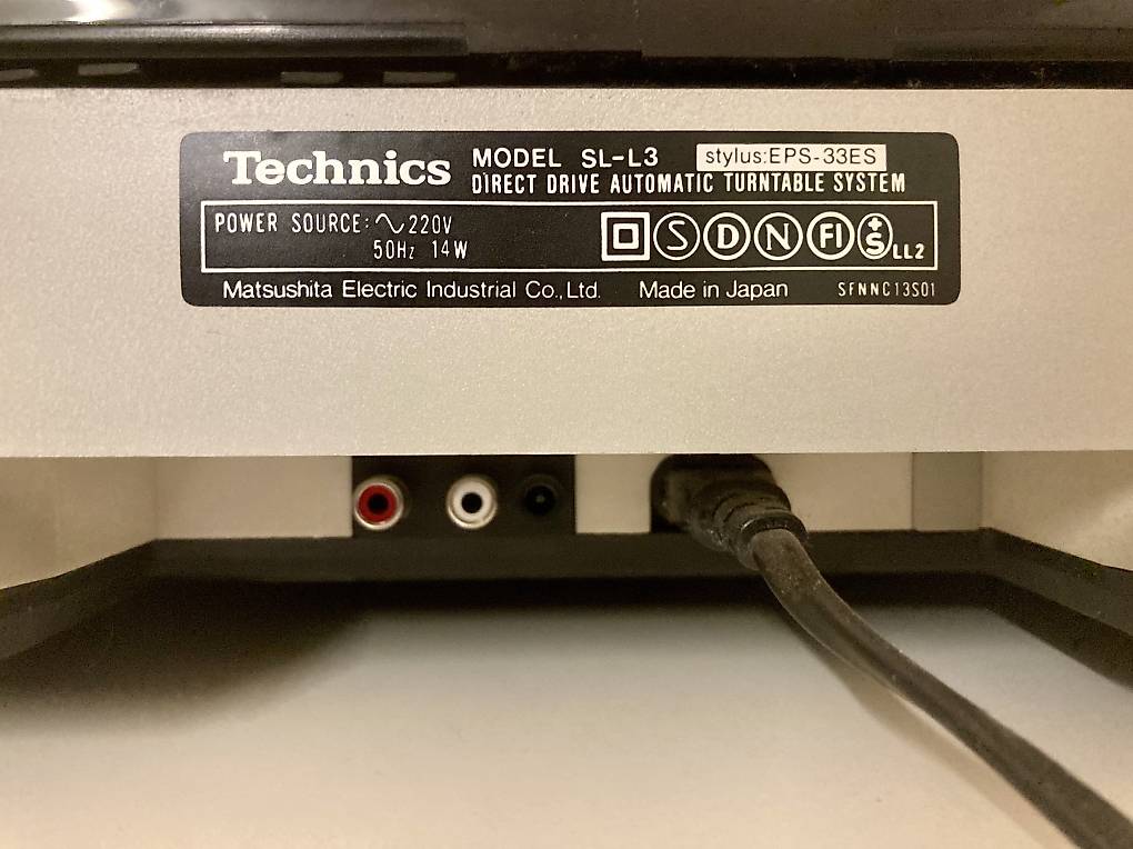 technics SL-L3 direct drive automatic turntable system im Kanton Zürich ...
