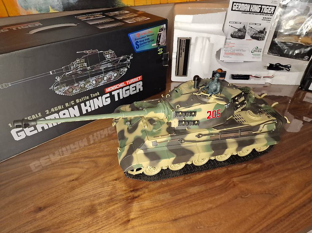 RC Panzer Königstiger Henschelturm 1:16 2.4Ghz im Kanton Thurgau - tutti.ch