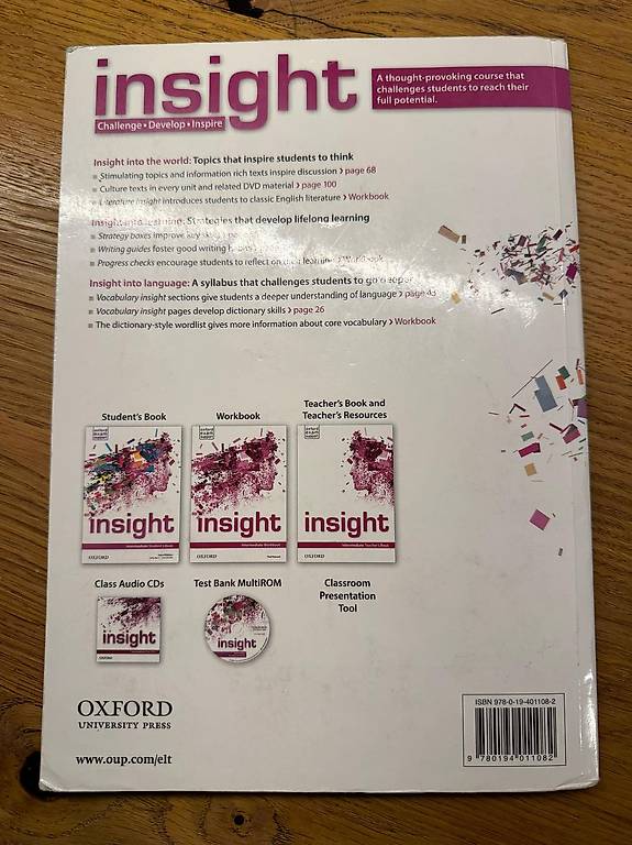 insight: Intermediate Student's Book - Jayne Wildman im Kanton Zürich ...