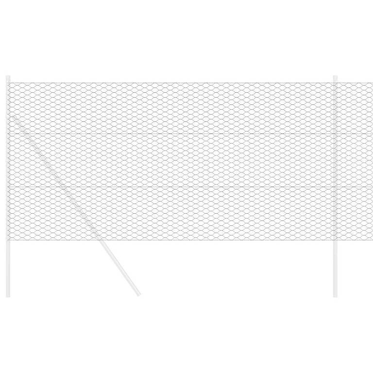 Neu!!! Hexagonzaun Grau 1 x 50 m PVC im Kanton Zürich - tutti.ch
