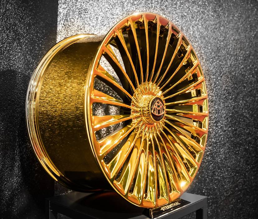 STWheels ST1 24k Gold Felgen passend verschiedene Fahrzeuge im Kanton ...