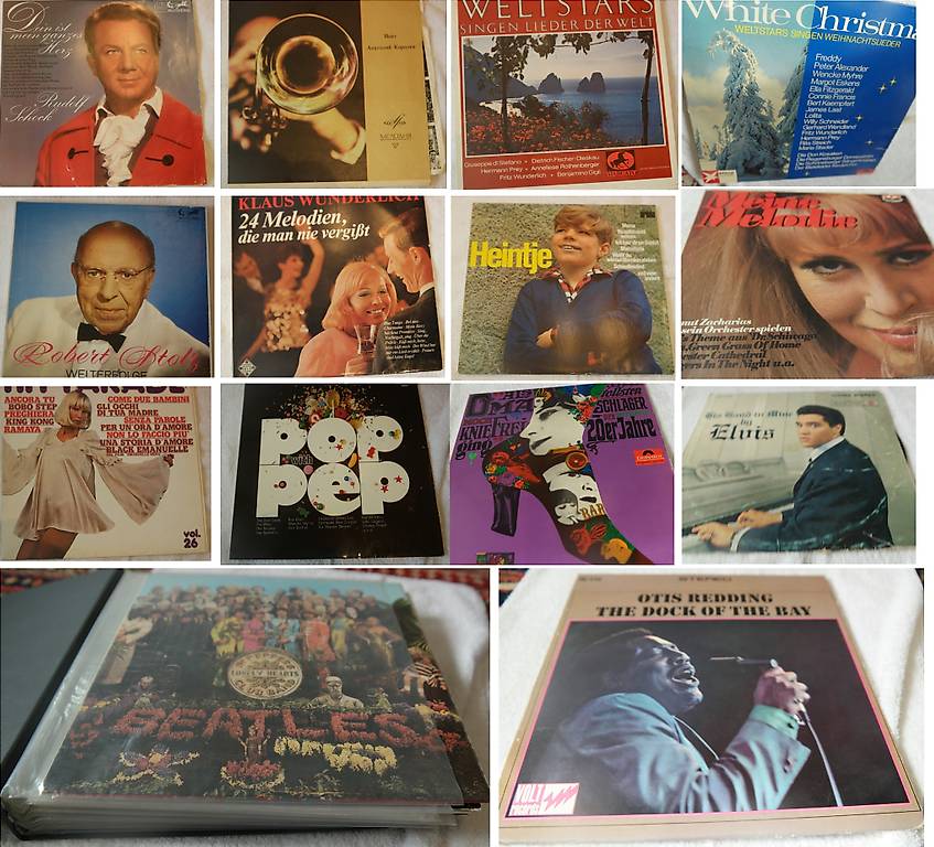 100 Schallplatten Beatles, Peter Alexander, Rudolf Schock.. im Kanton ...