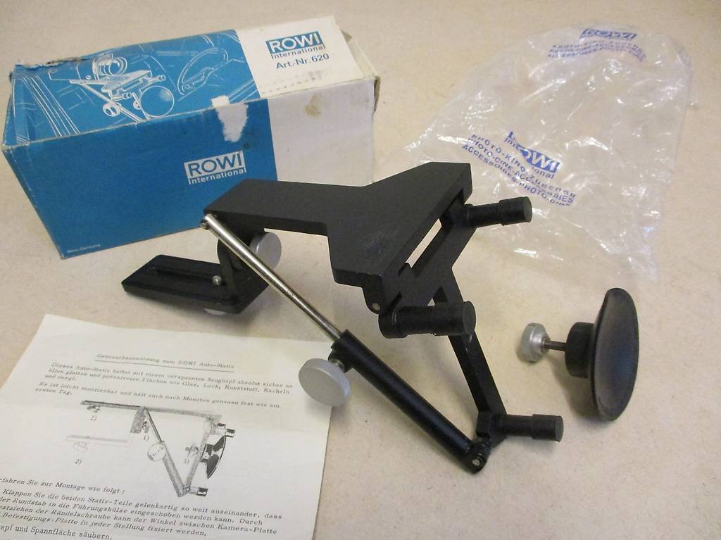 ROWI Auto-Stativ für Super-8 Kamera Film Super 8 60er RAR! Canton ...
