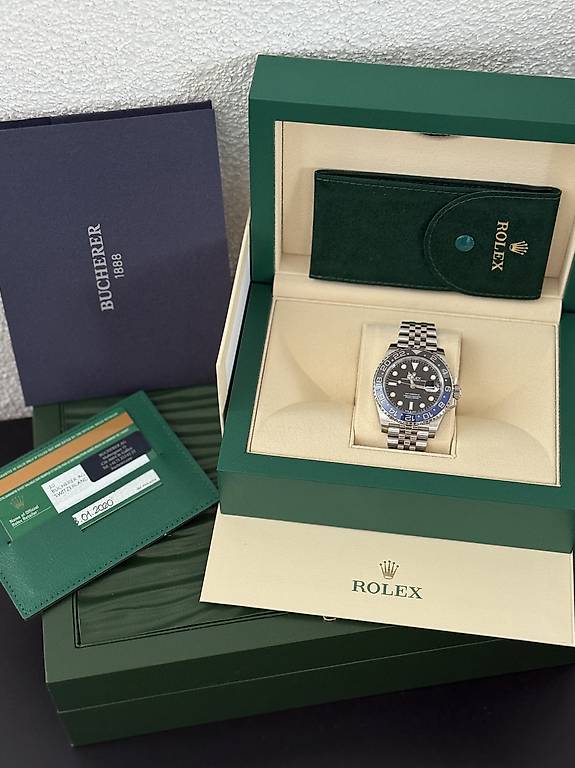 Vendo rolex GMT-MASTER II Batman nuovo 2025 im Kanton Tessin - tutti.ch