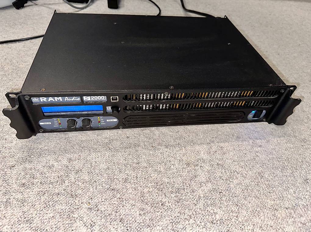 Ram Audio S 2000 DSP PA Endstufe 2 x 1190 W 2 Ohm im Kanton Aargau ...