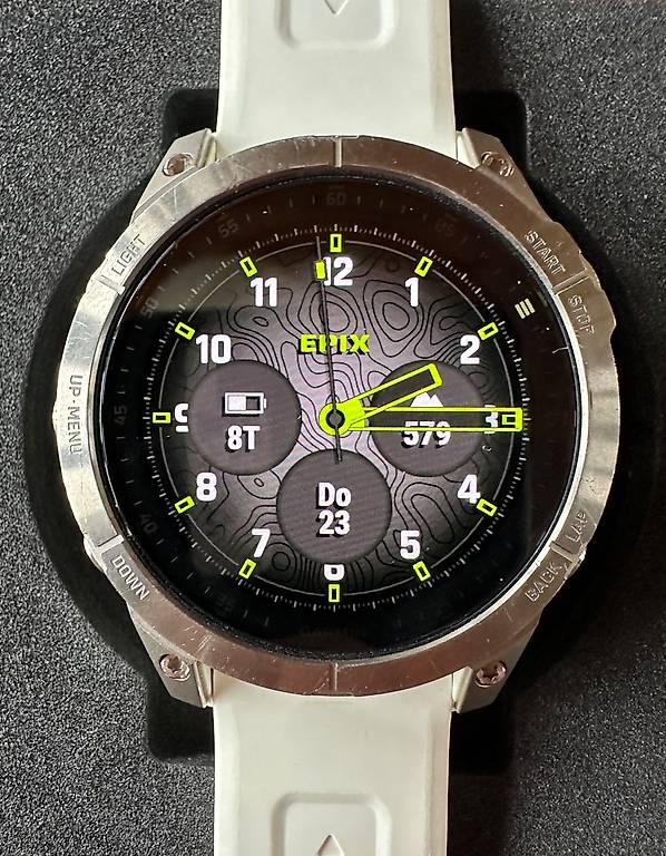 Garmin Epix (Gen 2) 47mm Sapphire Edition, Titan / Weiss im Kanton Zürich - tutti.ch