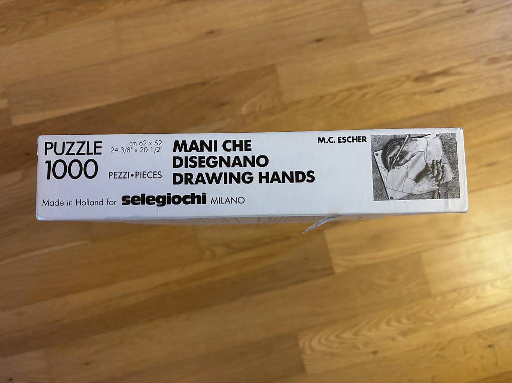 Puzzle "Drawing Hands" von M.C. Escher im Kanton Bern - tutti.ch