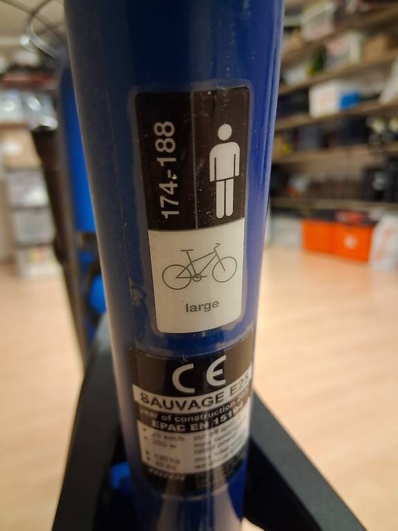 E-Bike BiXS Sauvage E25 Occasion mit 1229km im Kanton Graubünden - tutti.ch