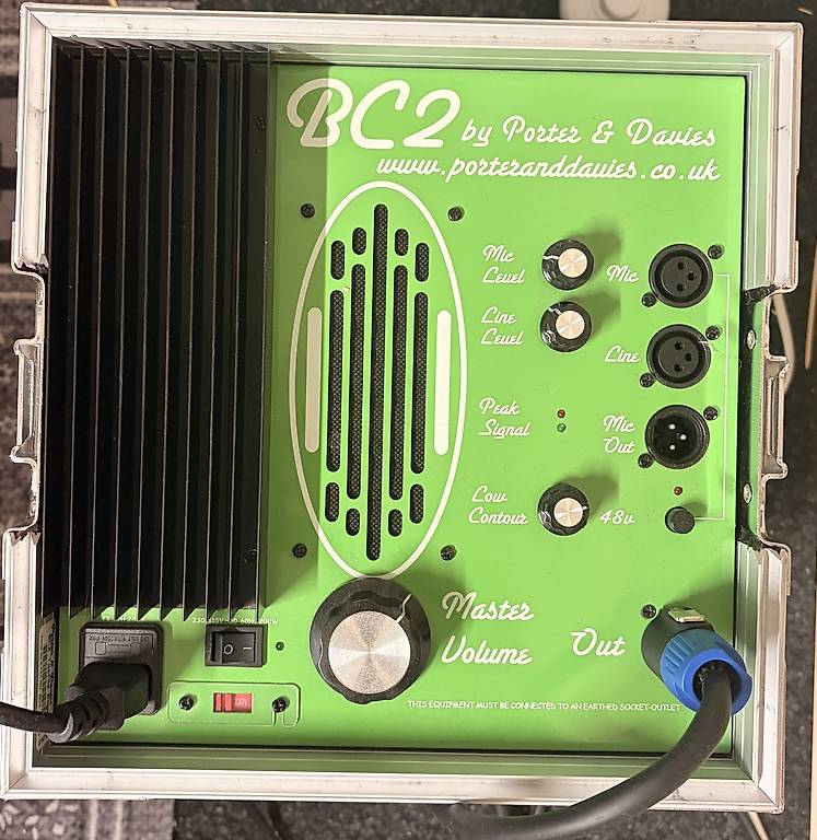 Porter & Davies BC2 Tactile Monitoring System mit Hardcase im Kanton ...