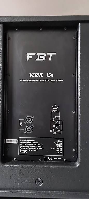 FBT Subwoofer / Neu ungebraucht (3 Stück) im Kanton Zürich - tutti.ch