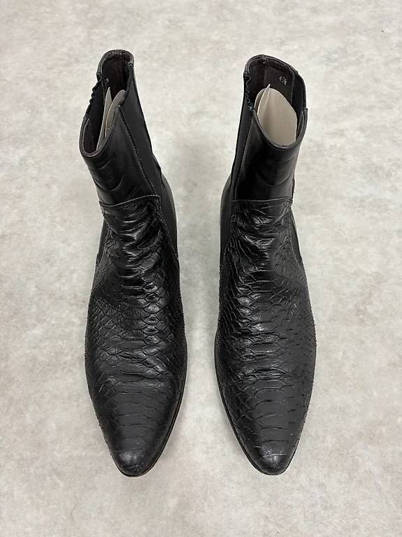 2000s Cavalli Black Python Leather Boots im Kanton Bern - tutti.ch