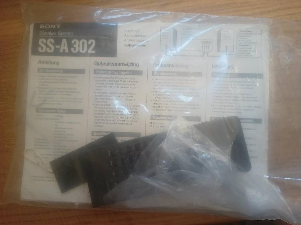 Impianto stereo Sony SS-A302 im Kanton Tessin - tutti.ch