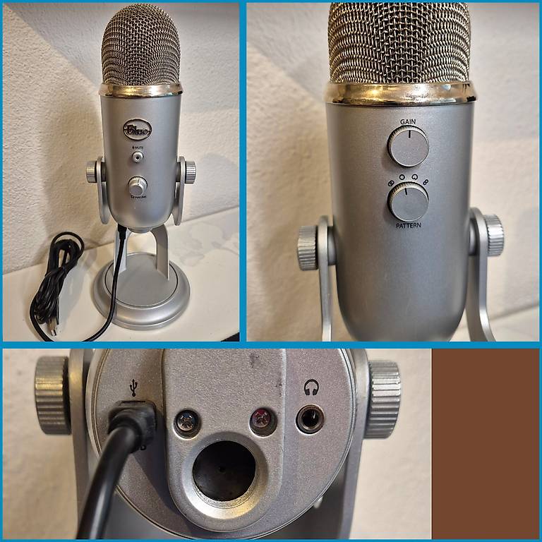 Blue Yeti USB Mikrofon ? gebraucht, voll funktionsfähig im Kanton Zug ...