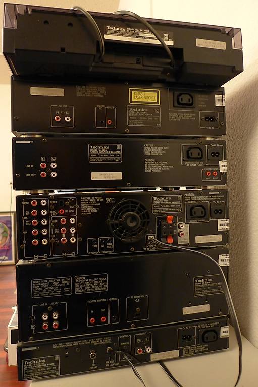 Vintage Technics HiFi Rack komplett im Kanton Basel-Landschaft - tutti.ch