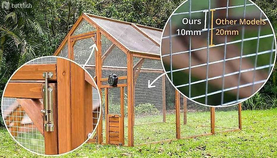 FREILAUFGEHEGE HÜHNERSTALL HASENSTALL 6 M2 MASSIVHOLZ im Kanton Bern ...