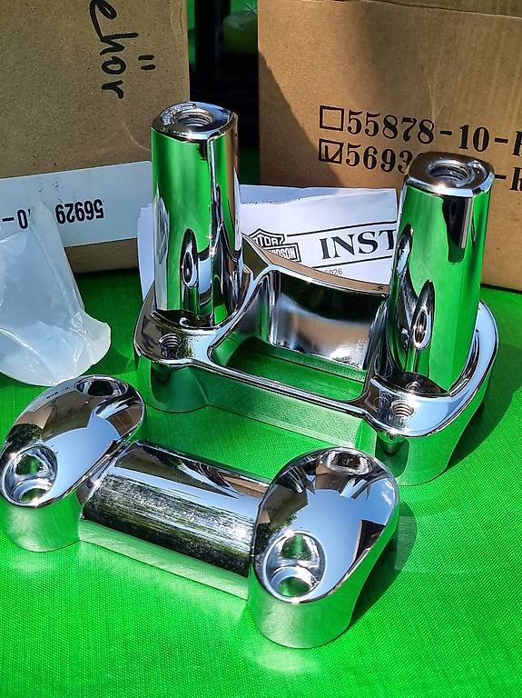 Lenker Chrome Fat Riser Kit Harley Davidson im Kanton Zürich - tutti.ch