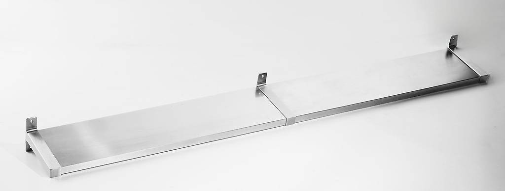 Tablar, Metall, silber mit Aufhängesystem für an die Wand im Kanton ...