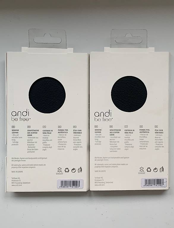 NEU Handyülle für iPhone XD Max aus echtem Leder im Kanton Zürich ...