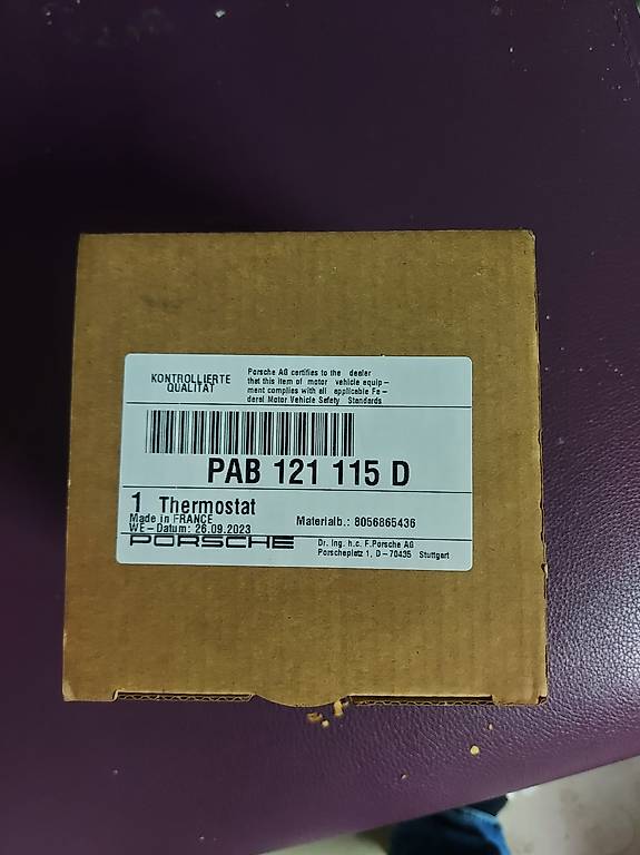 Thermostat PAB121115D Porsche Macan Cayenne Panamera im Kanton Aargau ...