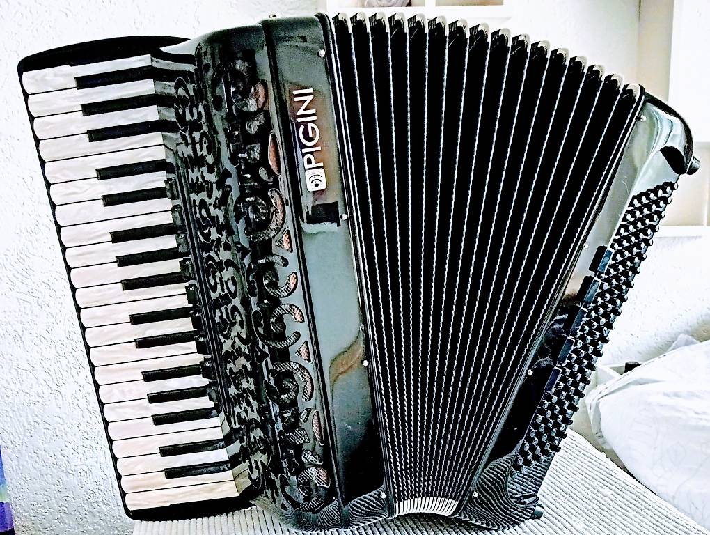 Akkordeon Pigini Wing 374 Superieur im Kanton Zürich - tutti.ch