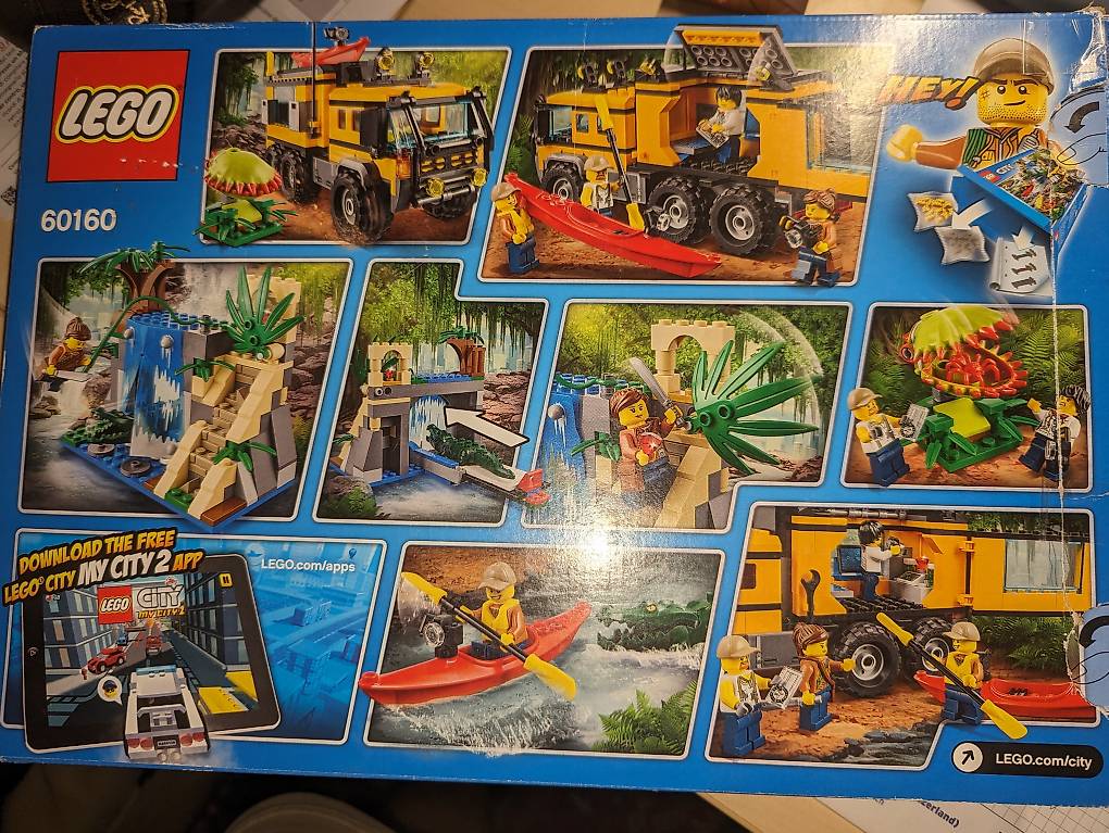 LEGO City 60160 - Jungle Explorers - LEGO Laboratorio Mobile im Kanton ...