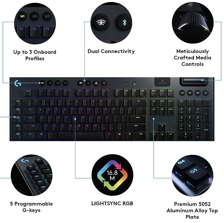 LOGITECH G915 LIGHTSPEED RGB - Gaming Tastatur im Kanton Luzern - tutti.ch