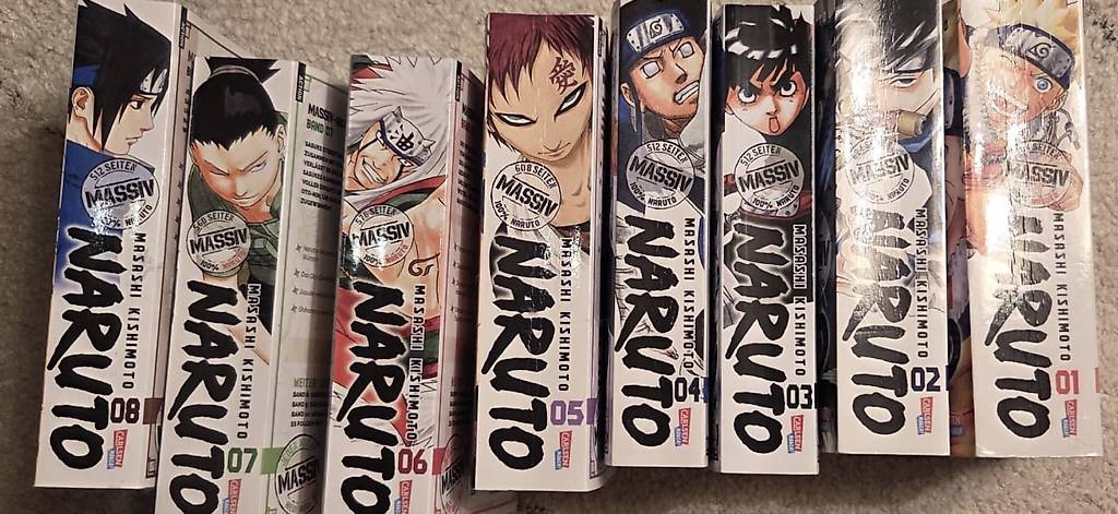 NARUTO Band 1-8 im Kanton Basel-Landschaft - tutti.ch