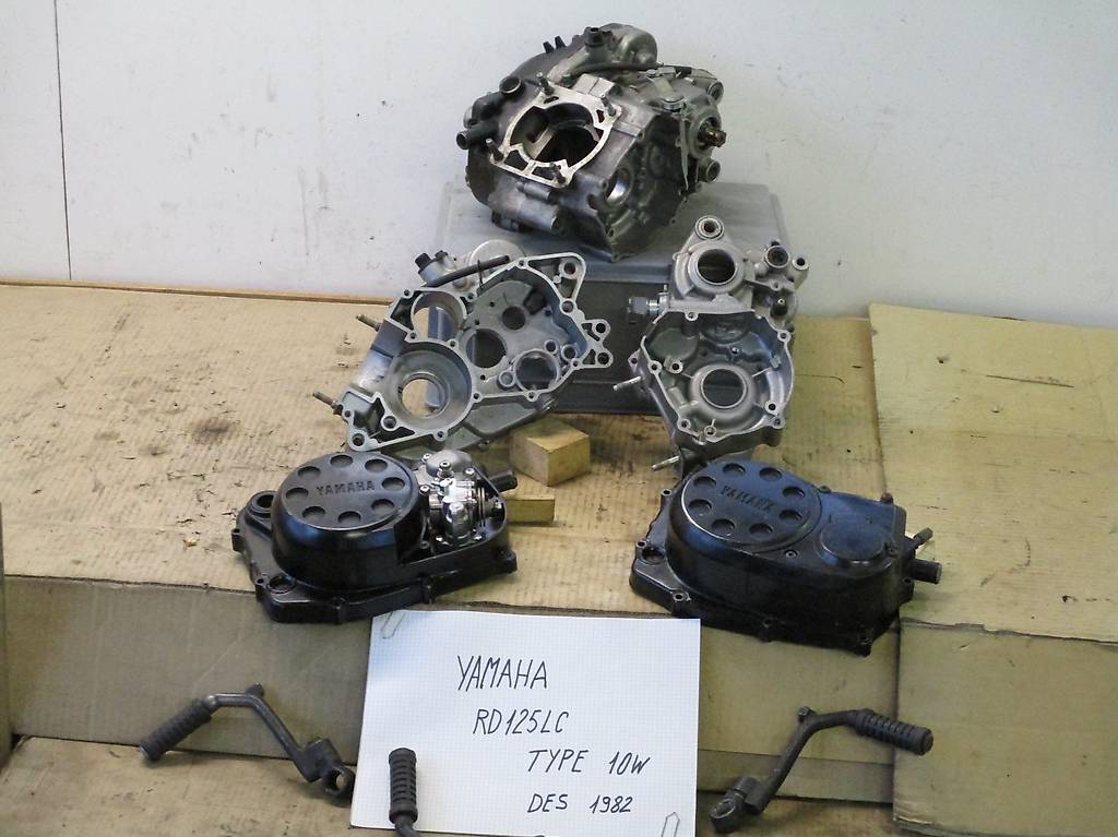 YAMAHA/RD125LC/10W/1981/83+Mehrere teile MOTOR + Anderes im Kanton Bern ...