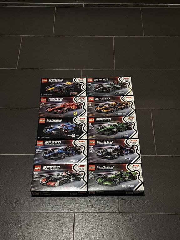 Lego Speed Champions F1 2025 Komplett inkl. 77252 Cantone Berna - tutti.ch