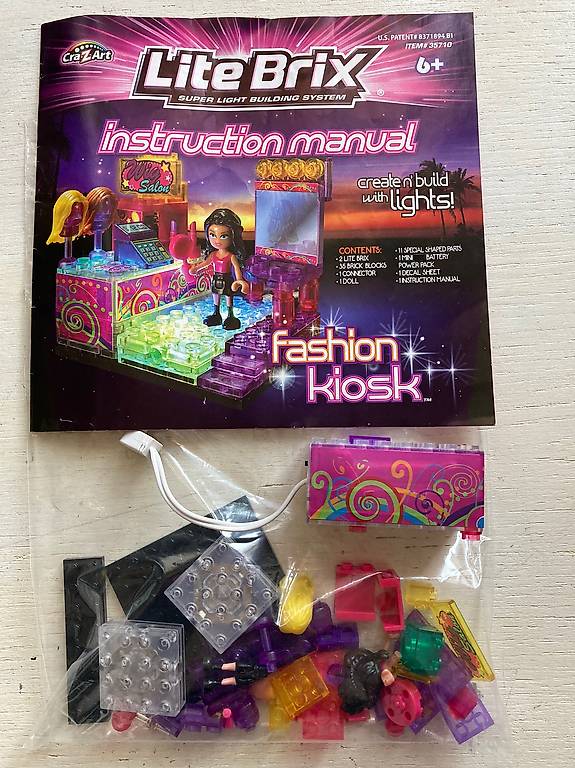 Lite Brix Fashion Wig Kiosk wie Lego im Kanton Basel-Stadt - tutti.ch