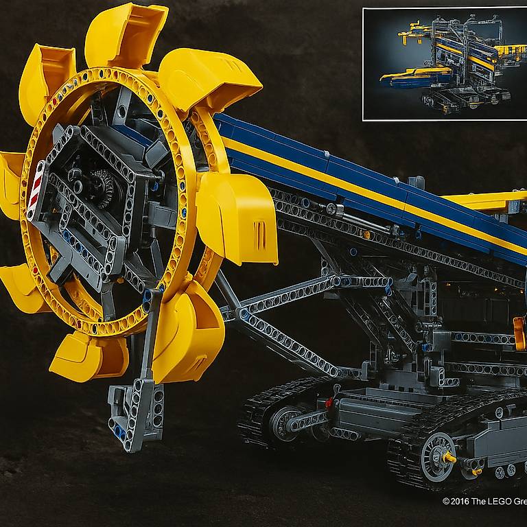LEGO Technic 42055 Bucket Wheel Excavator im Kanton Aargau - tutti.ch