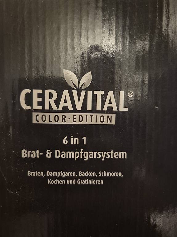 CEravital Color-Edition 6 in 1 Brat& Dampfgarsystem im Kanton St ...