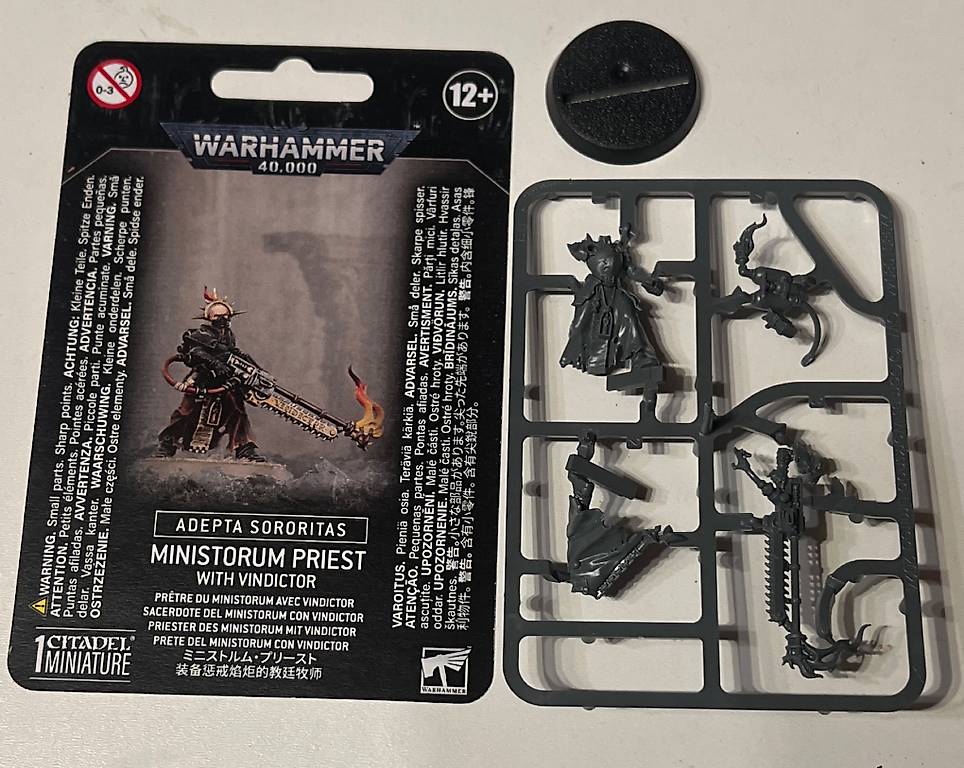 Warhammer 40K Adepta Sororitas Ministorum Priest Neu im Kanton Aargau ...