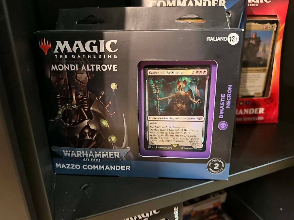 Magic the Gathering Warhammer Dinastie Necron Commander NEW im Kanton ...
