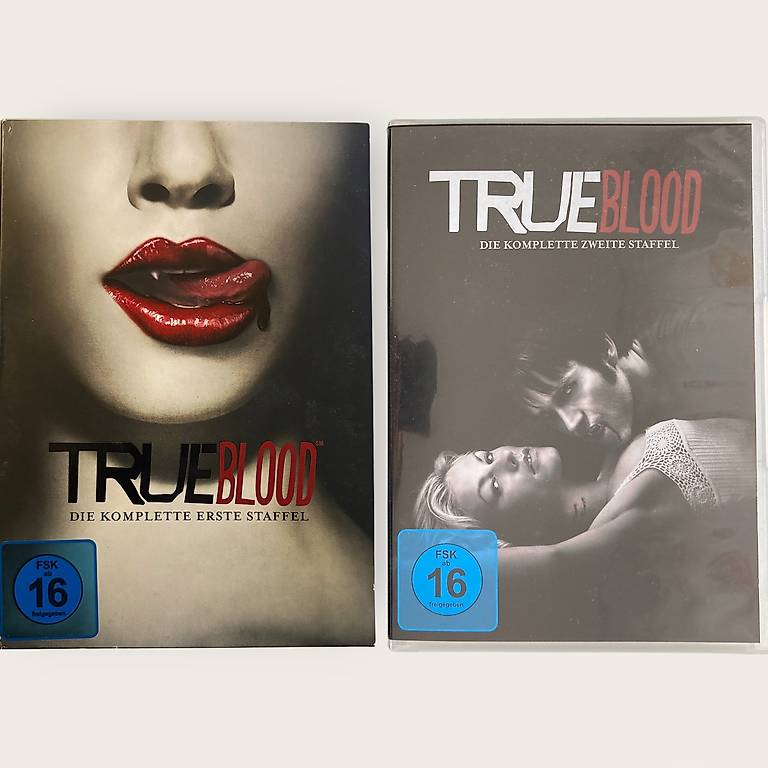 DVD - TRUE BLOOD - Komplette 1.(inkl. Booklet) &. 2. Staffel im Kanton ...