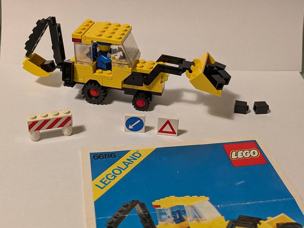 Lego Legoland 6686 Bagger im Kanton Zürich - tutti.ch