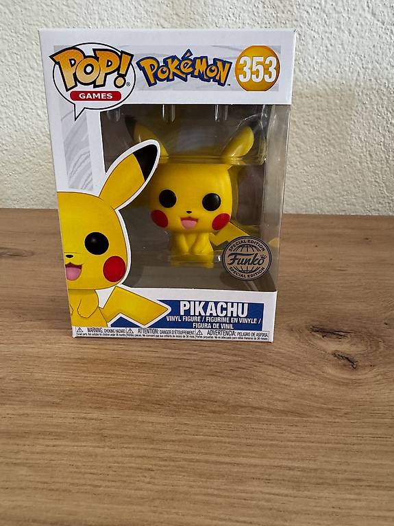 Funko Pop! Games Pokémon ? Pikachu #353 (Special Edition) Canton Uri ...