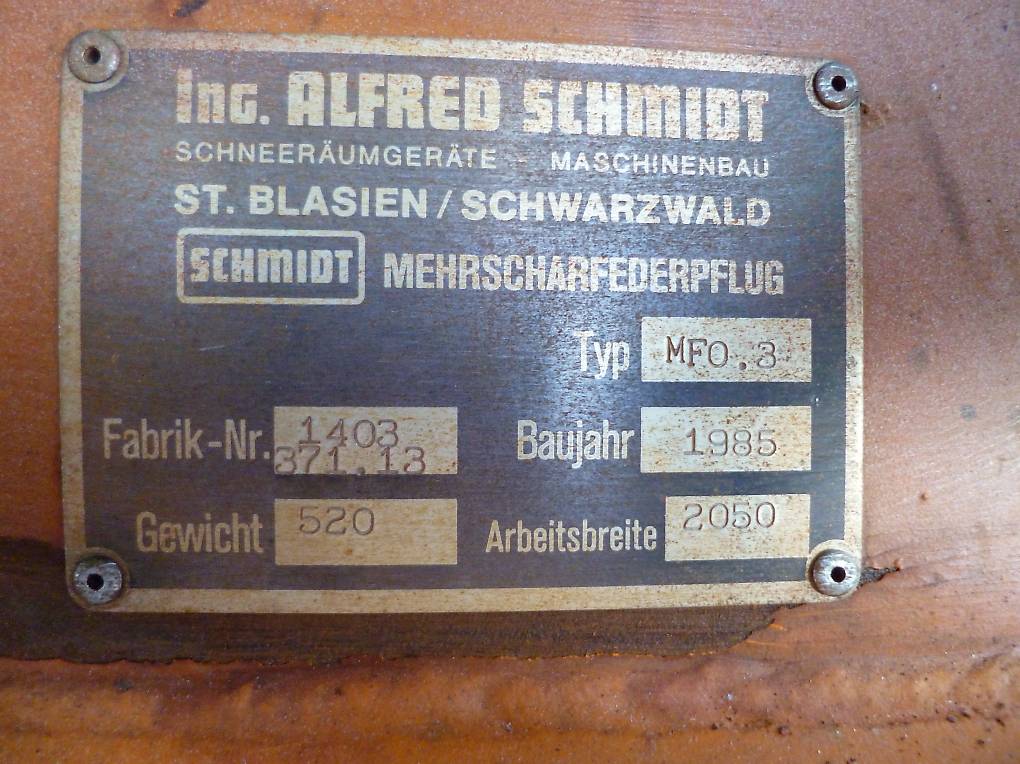 Cala neve Schmidt 2.45 m im Kanton Graubünden - tutti.ch