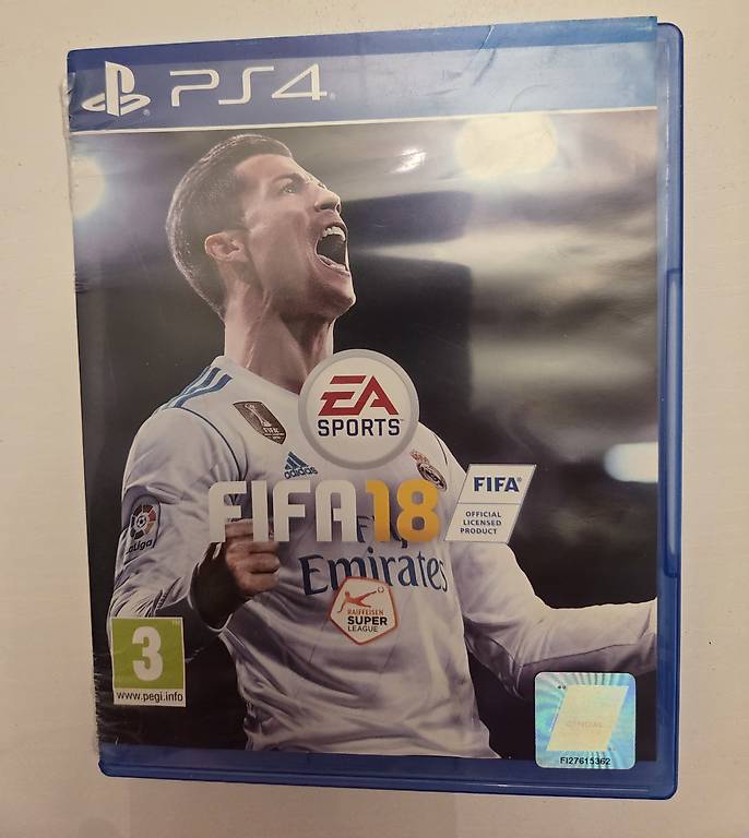 2 PS4 Game FIFA 18 + 19 Christiano Ronaldo im Kanton Aargau - tutti.ch