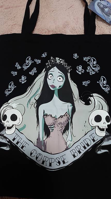The Corpse Bride Stofftasche, neu, ungebraucht, schwarz im Kanton St ...